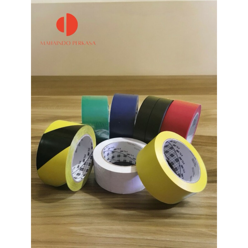Jual 3M 764 Lakban Lantai 3M Floor Marking Tape Original 48mm x 33m - General Purpose Vinyl Tape ...