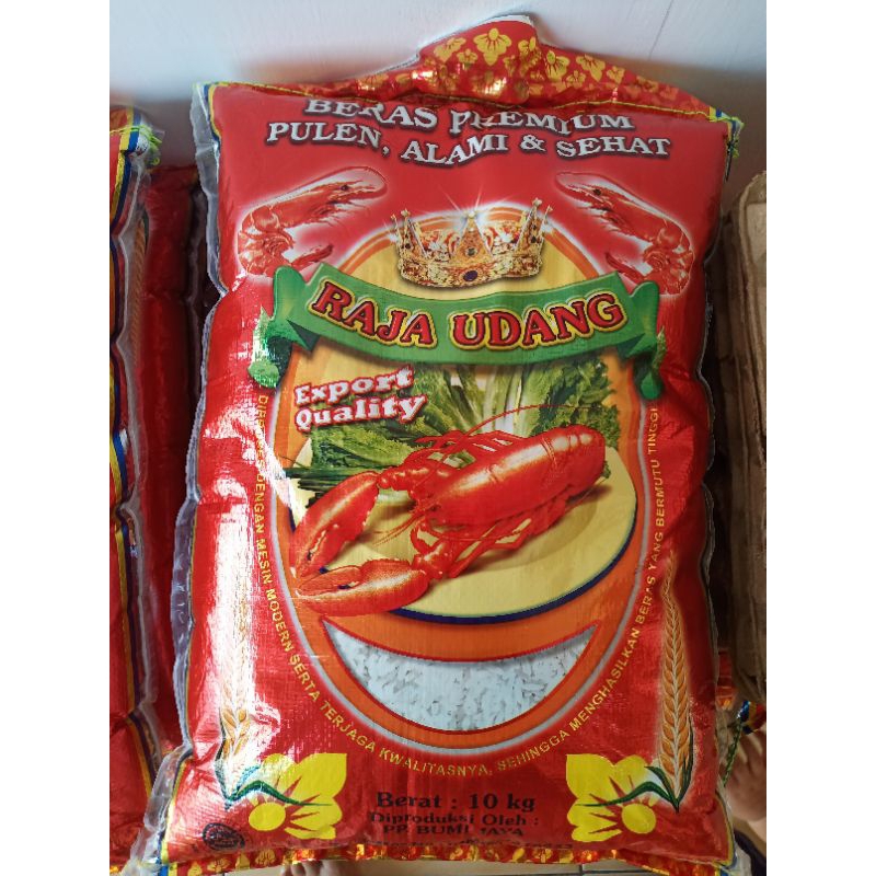 Jual Beras RAJA UDANG 10kg | Shopee Indonesia