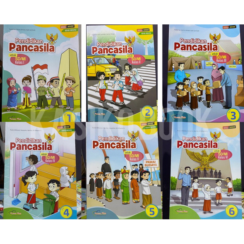 Jual PENDIDIKAN PANCASILA UNTUK SD/MI KELAS 1 2 3 4 5 6 KURIKULUM MERDEKA PUSTAKA MULIA | Shopee ...
