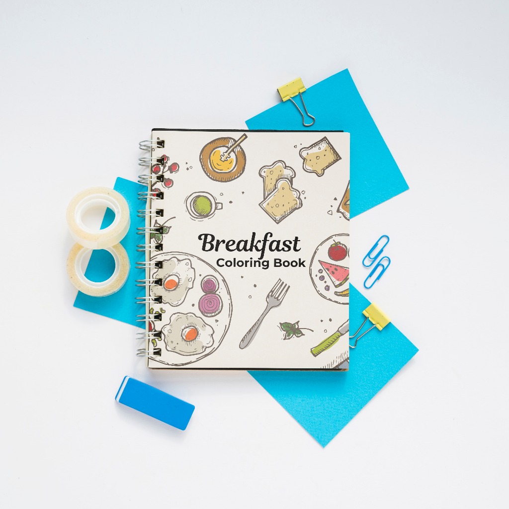 Jual Coloring Book Breakfast Edition Buku Mewarnai Dewasa Buku Sketsa ...