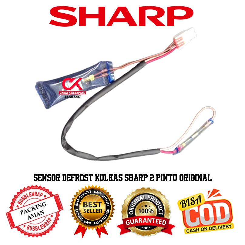 Jual Sensor Defrost Bimetal Kulkas Sharp 2 Pintu Original | Shopee ...