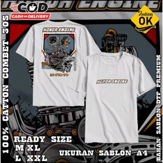 Jual KAOS Kaos Racing Honda Racing Engine Machine Baju Distro Motor Herex CB GL MP Honda Gank T ...