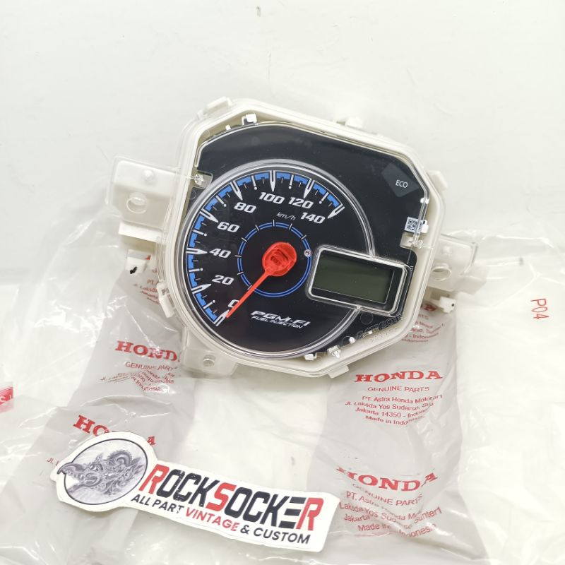 Jual speedometer honda beat deluxe beat k1A ori baru spidometer honda ...