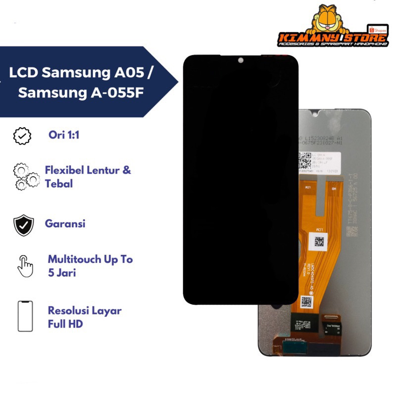 Jual LCD Touchscreen Fullset Samsung A05 / A05S / SM-A055F / SM-A057F ...