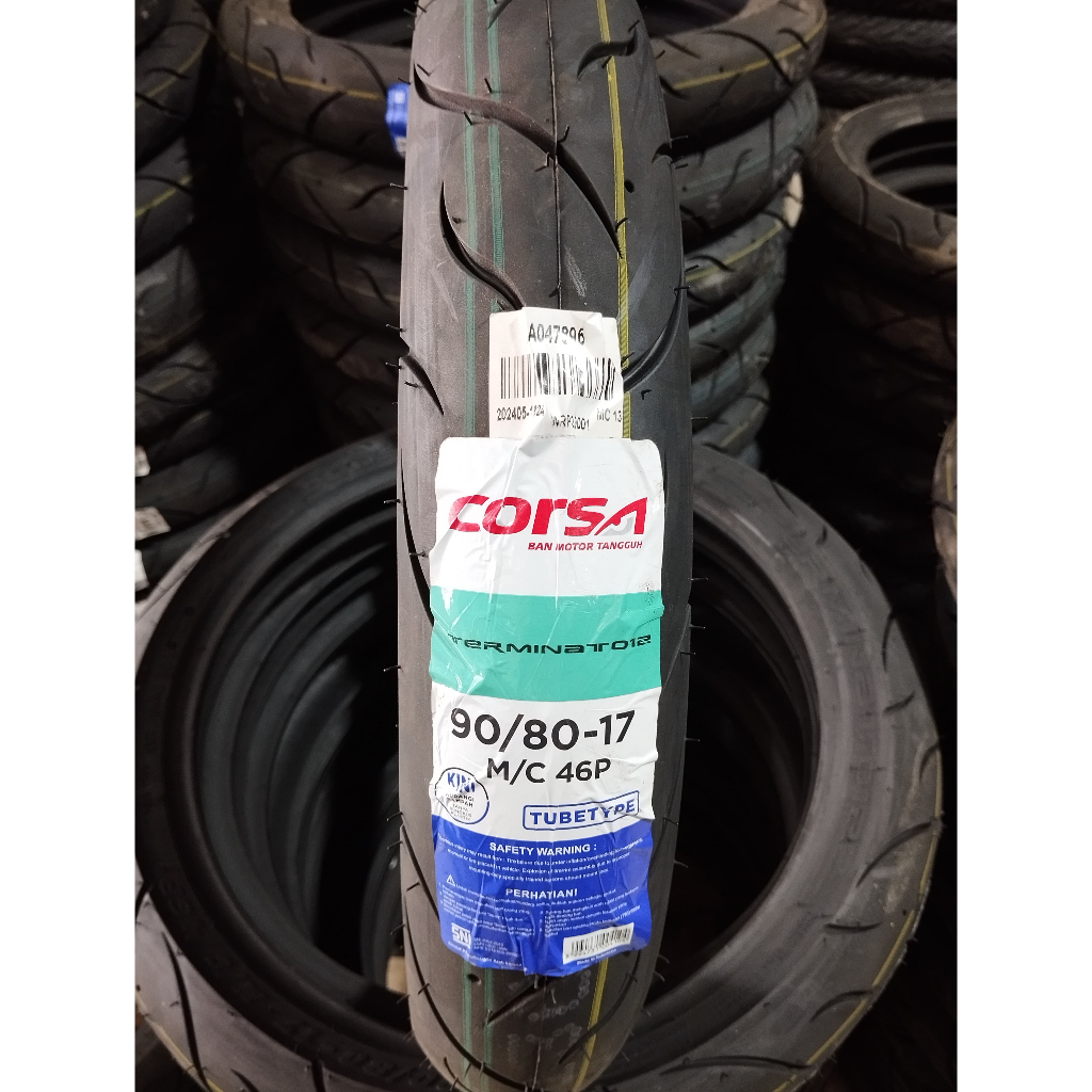 Jual Ban Donat Corsa Terminator 90/80-17 | 80/80-17 | 80/90-17 | Ban ...