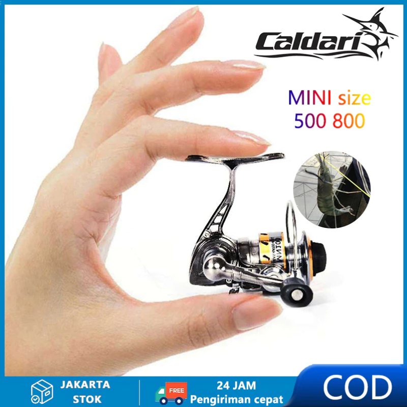 Jual Rill Mini Reel Metal Spinning Reel Pancing Casting Alat Pancing ...