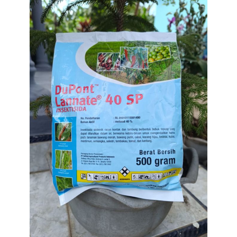 Jual Dupont Lannate Biru 40SP 500 Gram (Besar)-insektisida | Shopee ...