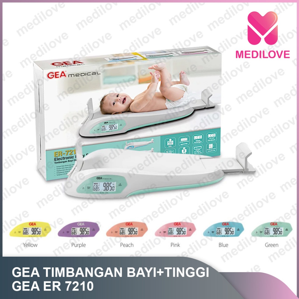 Jual Timbangan Bayi Digital GEA ER7210 / ER-7210 | Shopee Indonesia