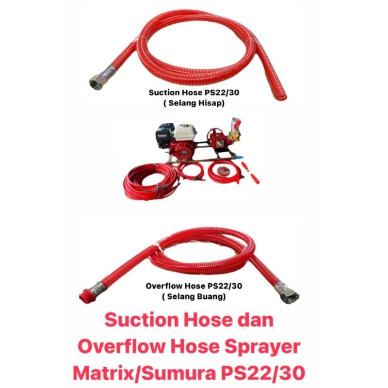 Jual Suction Hose selang sedot / hisap dan Overflow Hose selang buang ...