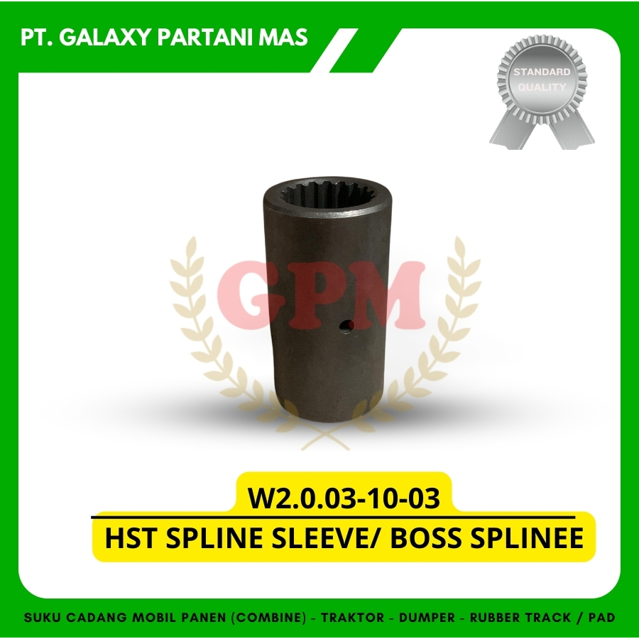 Jual HST SPILNE SLEEVE/ BOSS SPLINE FOR NDR85 / W2.0-03-10-03 | Shopee ...