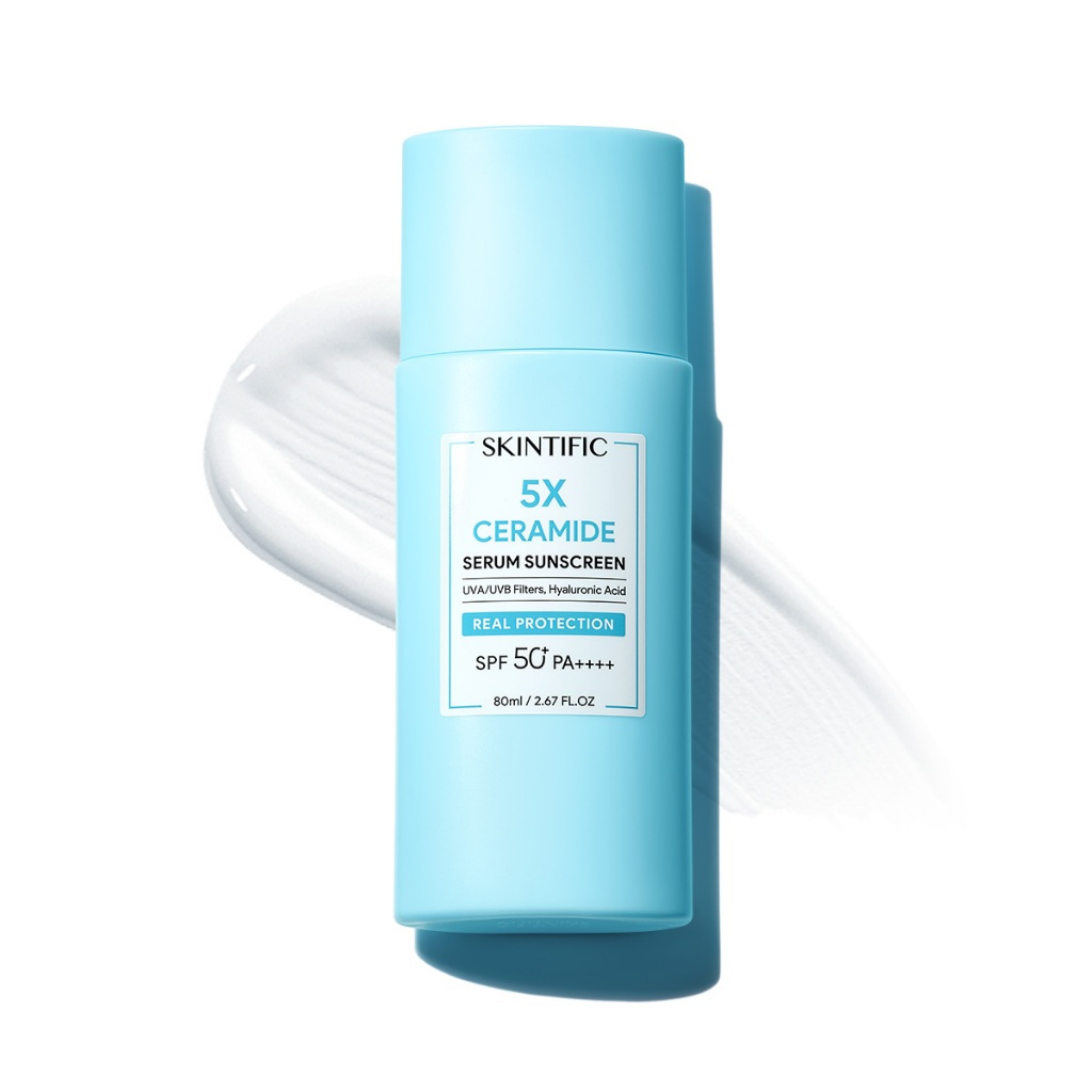 Jual SKINTIFIC 5X Ceramide Serum Sunscreen SPF 50+ PA++++ 80ml (BESAR ...