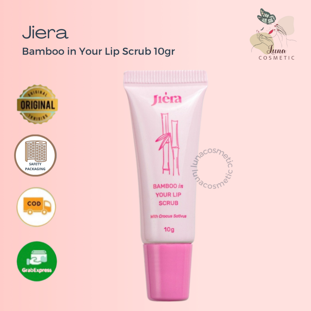 Jual JIERA Bamboo in Your Lip Scrub 10gr | Shopee Indonesia