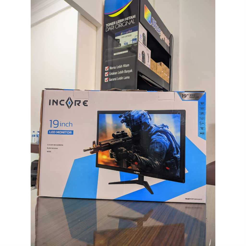 Jual Monitor Led Incore 15" Petak | 19" 22" 24" Widescreen VGA HDMI ...