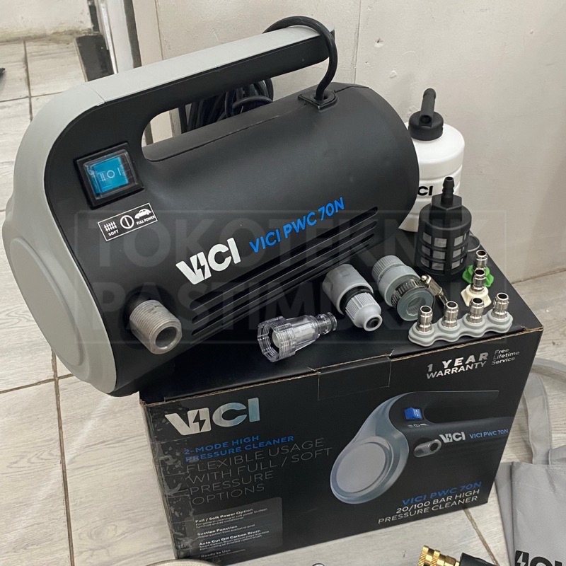 Jual Jet Cleaner VICI PWC 70 n pwc70n Pressure Washer Tekanan Tinggi Alat Cuci Mobil Motor Mesin ...