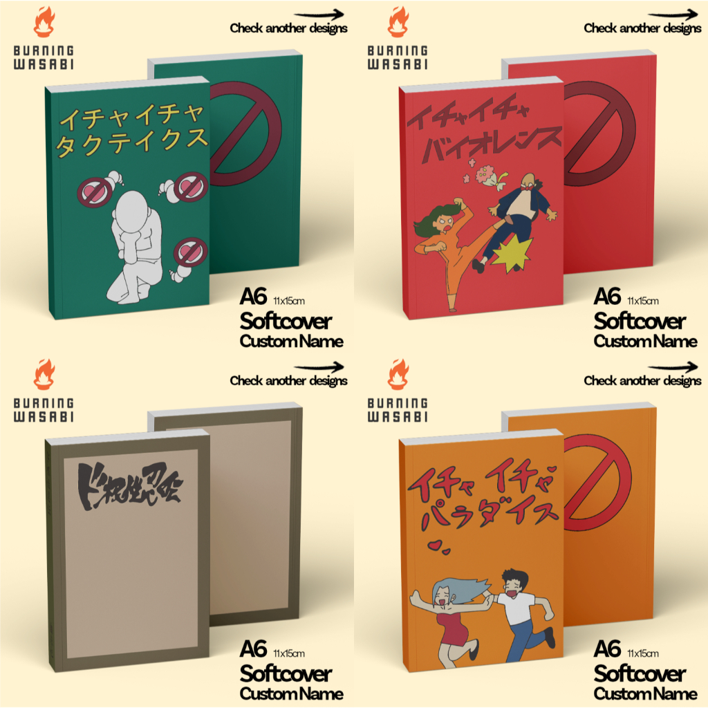 Jual Buku Saku Pocket Notebook Icha Icha Series Kakashi Anime Naruto ...