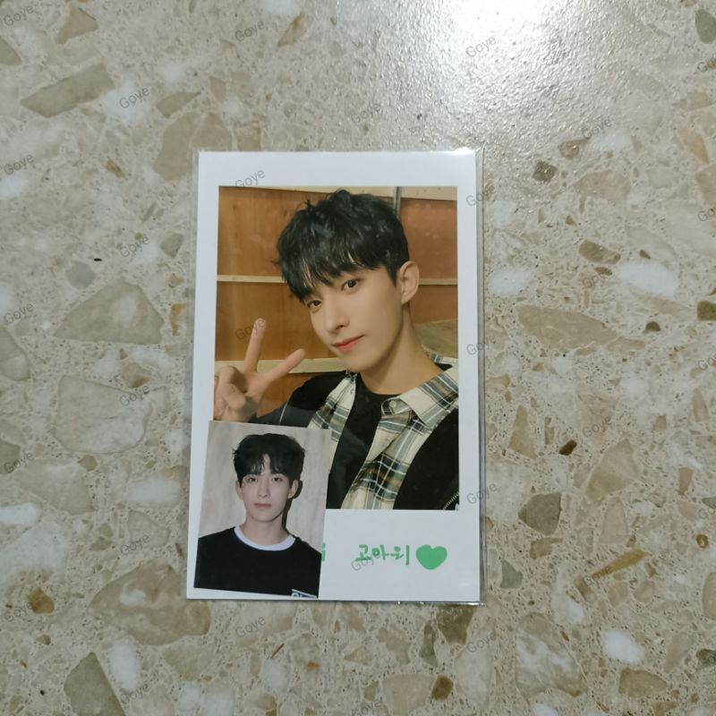 Jual Instant Photocard PC Caratland 2020 + ID Photo Dokyeom Dk Seokmin Lee SVT Seventeen Sebong ...