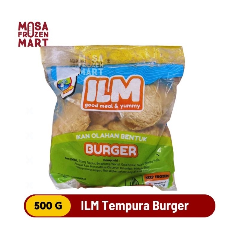 Jual ILM Tempura Burger 500 G | Olahan Ikan Jajanan Sekolah | Shopee ...