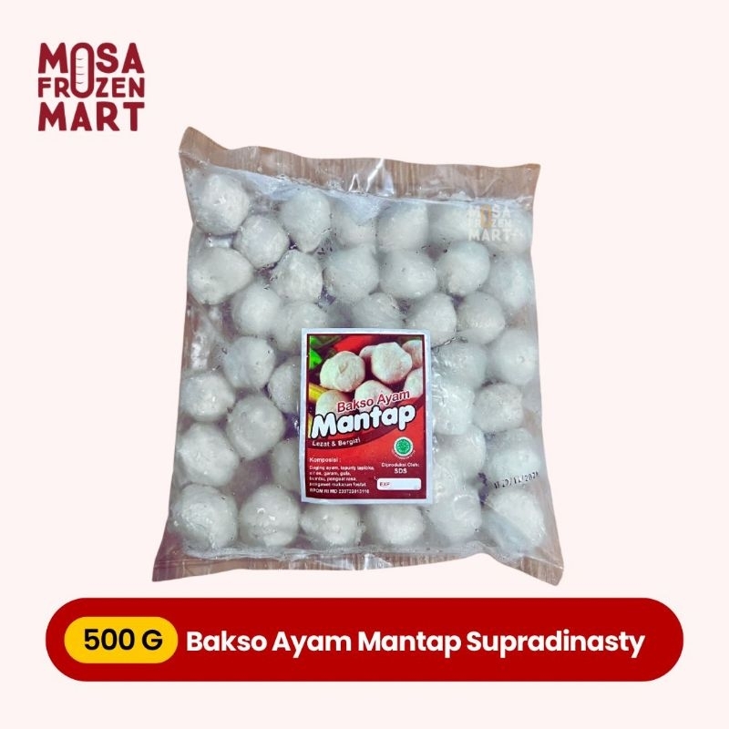 Jual Supra Dinasty Bakso Ayam Mantap 500 G | Shopee Indonesia