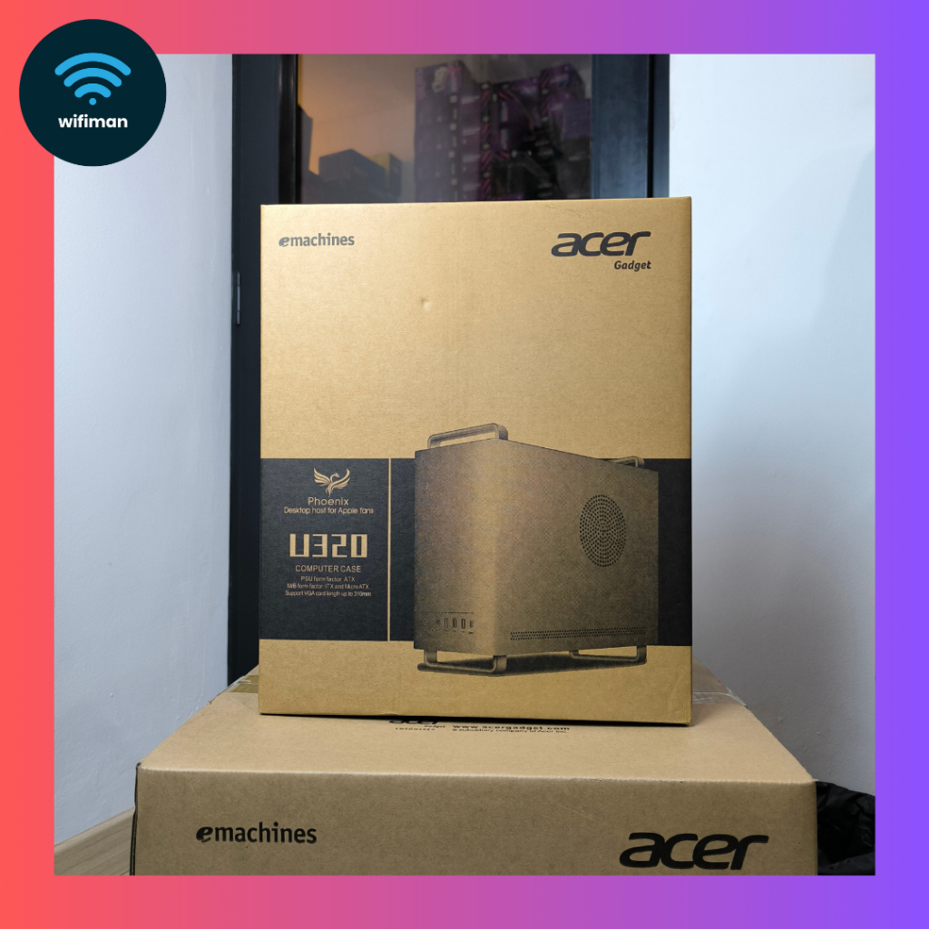 Jual Acer U320 Black White - mATX Casing PC Komputer Case U320BM U320WM eMachines U320B U320W ...
