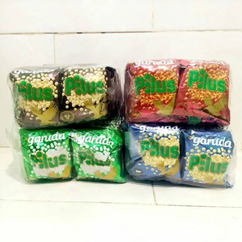 Jual Pilus Garuda 1 Pak Isi 20pcs @7g Rasa Rumput Laut Seaweed Pedas ...
