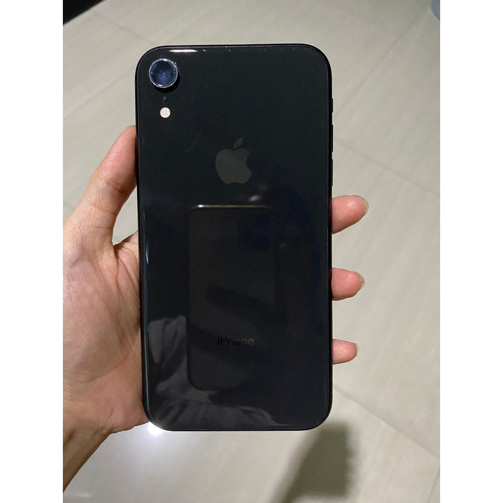 Jual iPhone XR 64GB Bekas Mulus Fullset All Operator Original Hitam ...