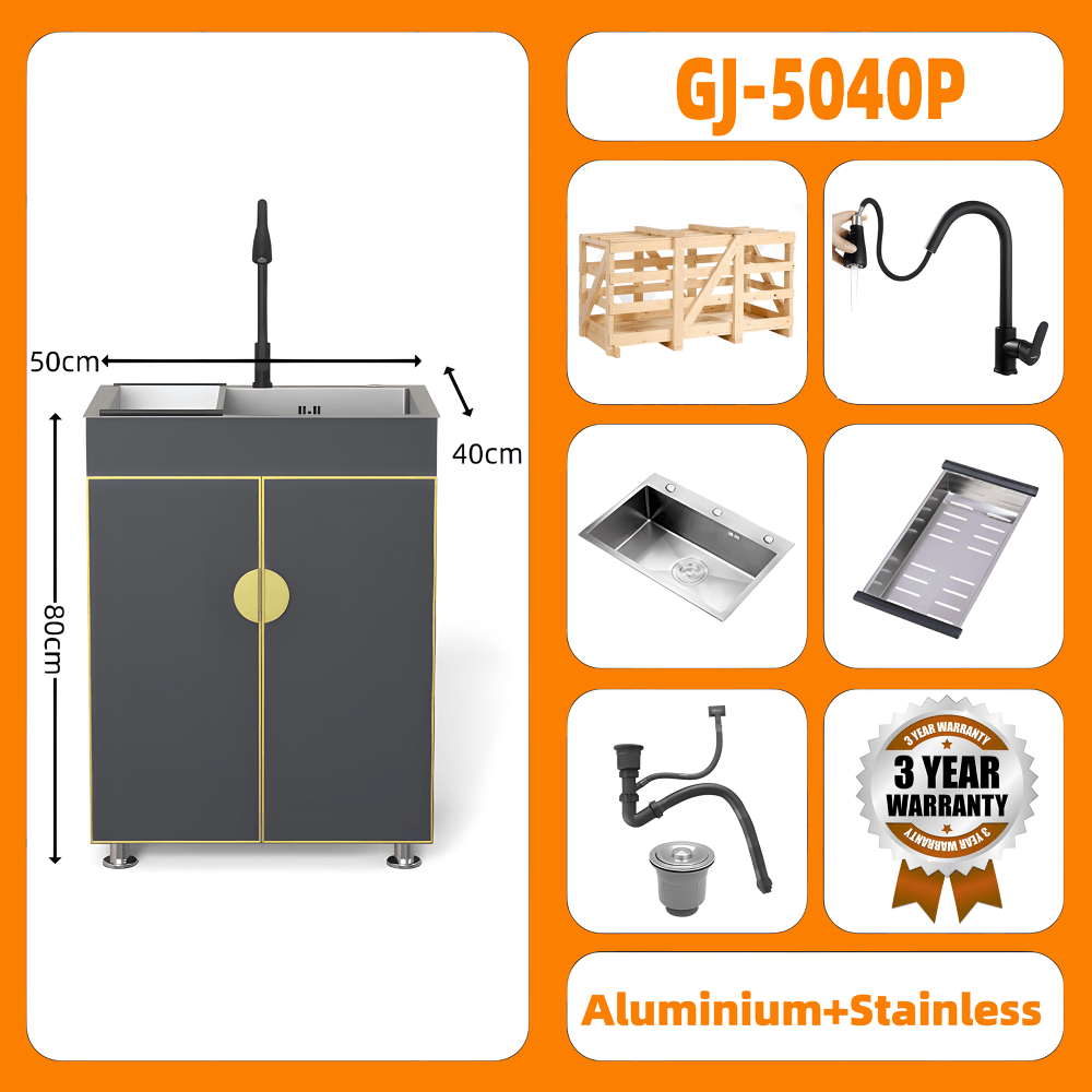 Jual Kitchen Set Aluminium Aluminium Kitchen Set Wastafel Westafel Set ...