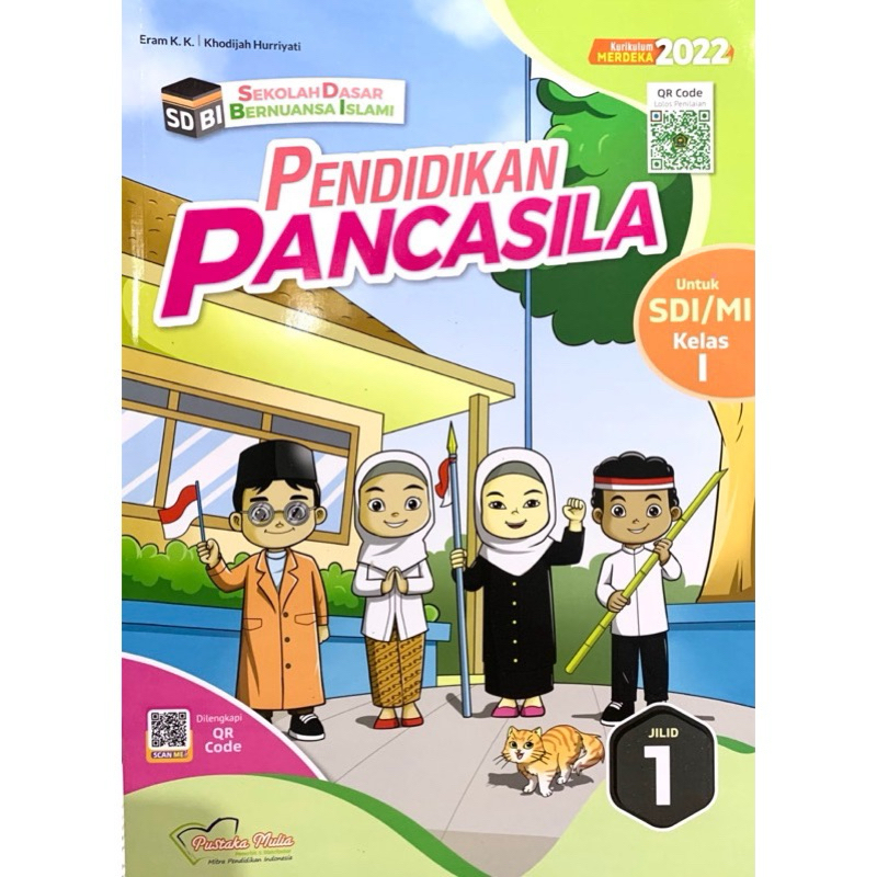 Jual Buku Pendidikan Pancasila Edisi SDBI KELAS 1 2 3 4 5 6 SDI/Mi Kurikulum Merdeka Pustaka ...