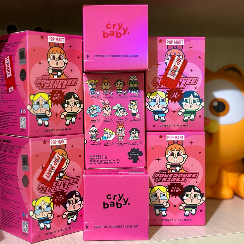 Jual READY STOCK INA | POPMART CRYBABY x POWERPUFF GIRL PPG BLIND BOX ...
