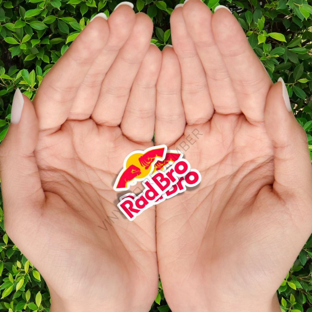 Jual Stiker Logo Parody Rad Bro Merk Brand Redbull Minuman Red Bull ...