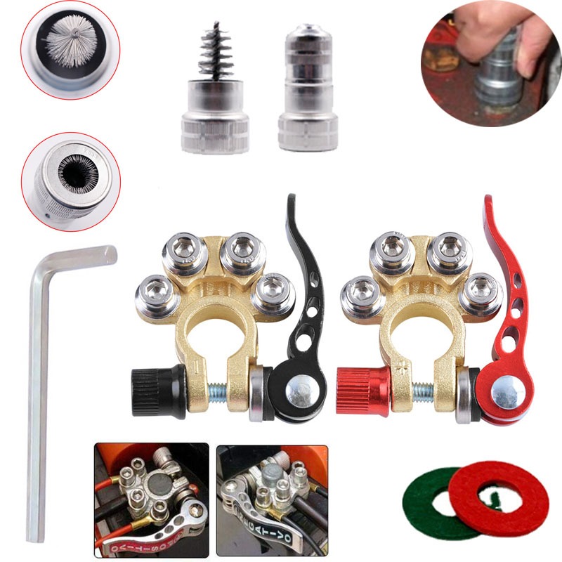 Jual Powone 2pcs/set Terminal Kepala Aki Mobil Bahan battery baterai ...