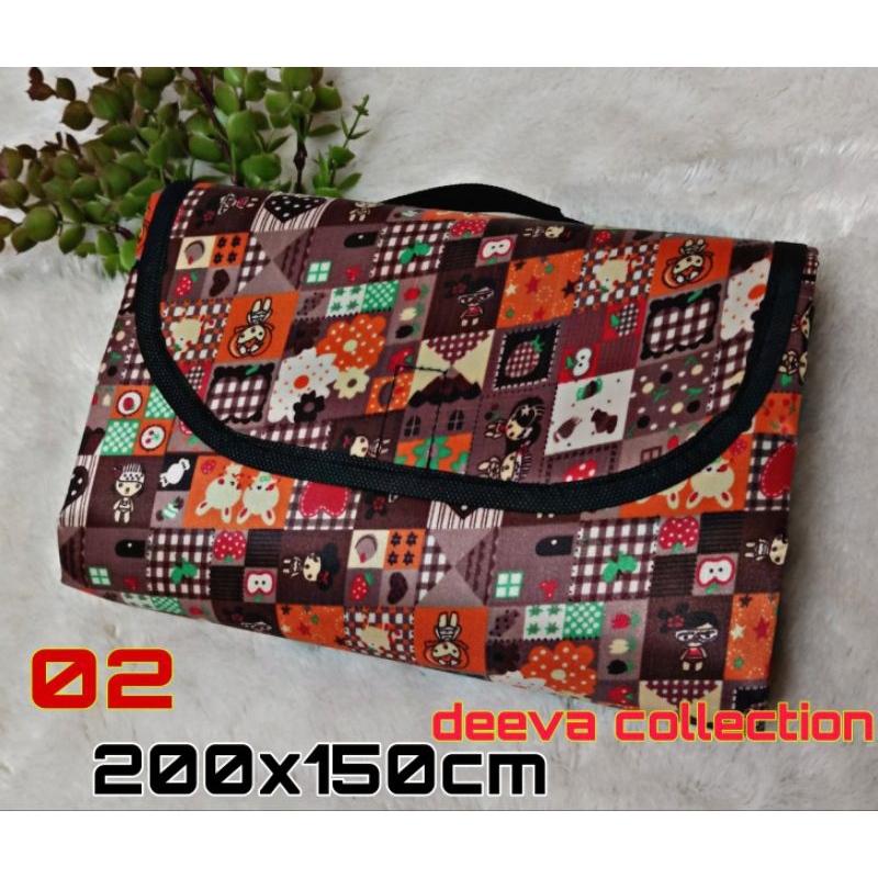 Jual Tikar lipat bisa pilih motif 200 x 150 | Shopee Indonesia