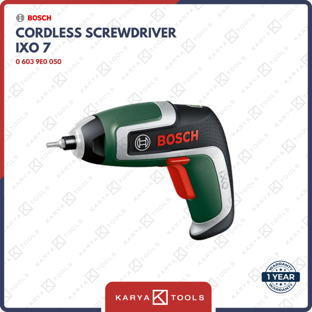 Jual Bosch IXO 7 Cordless Screwdriver / Obeng Baterai 3.6Volt | Shopee ...