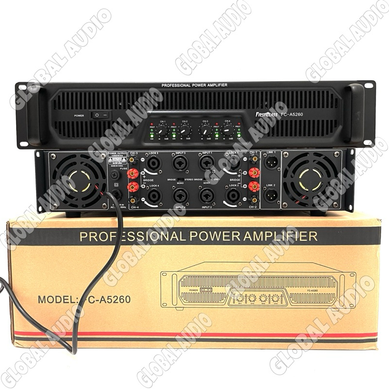 Jual Power Amplifier Firstclass FCA 5260 Original Power amplifier First ...