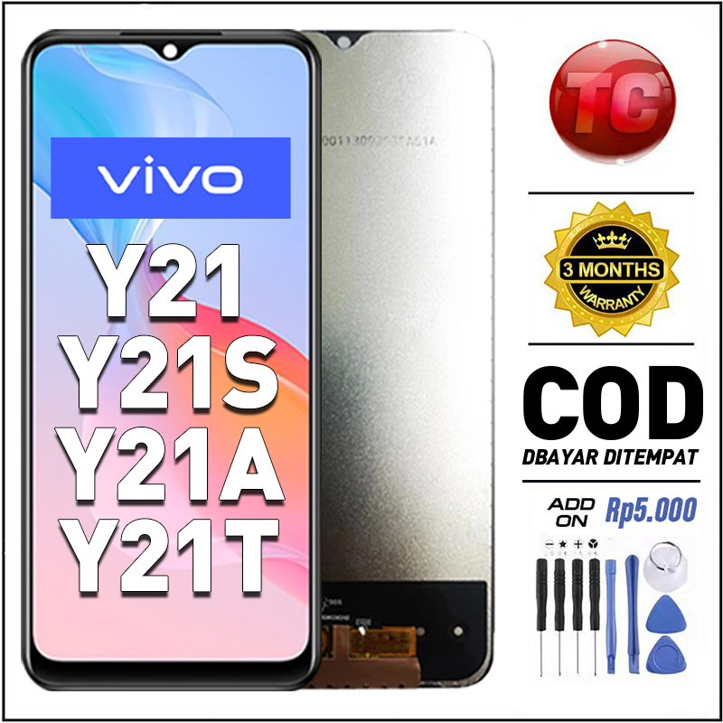 Jual LCD VIVO Y21 Y21S Y21A Y21T Original Touchscreen asli fullset ...