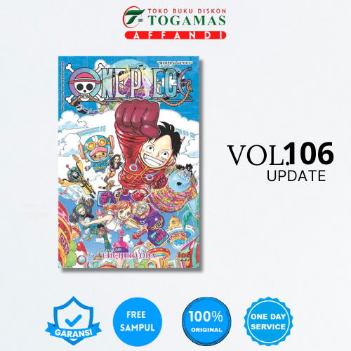 Jual [ UPDATE ] ONE PIECE VOLUME 106 | VOL 1 - 106 | EIICHIRO ODA ...