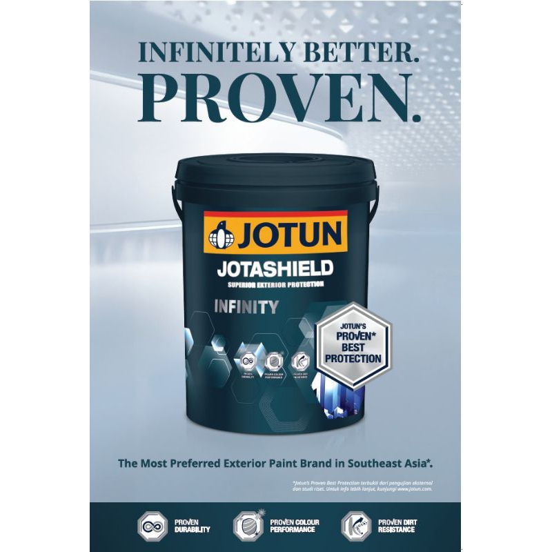 Jual JOTUN JOTASHIELD INFINITY 20LTR(PAIL) CAT EXTERIOR/BISA REQUEST ...
