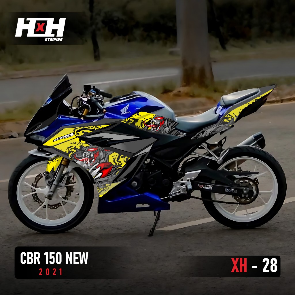 Jual Sticker Striping Honda CBR 150R New KR45 R 2021 2022 2023 2024 lis ...