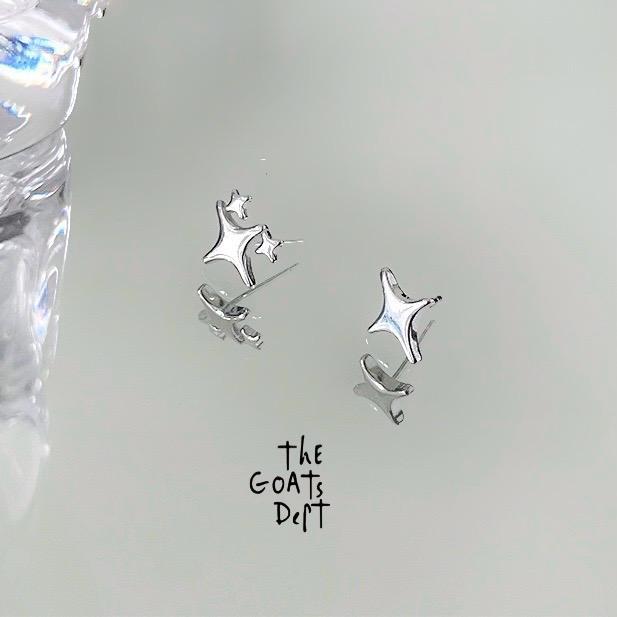 Jual The Goats Dept - Stewart Starlet Earrings Silver Original ...