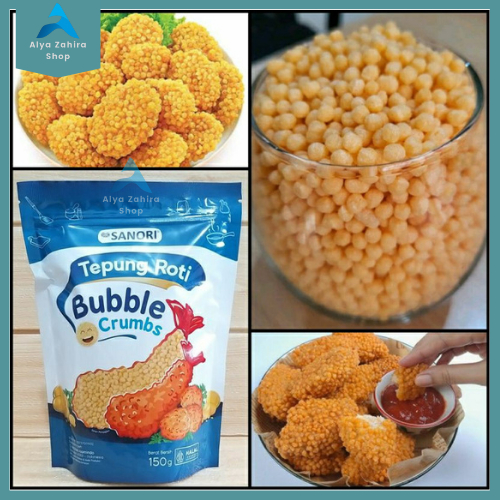 Jual Sanori Bubble Crumbs 150gr Kemasan Fresh Pack / Tepung Roti Nugget ...