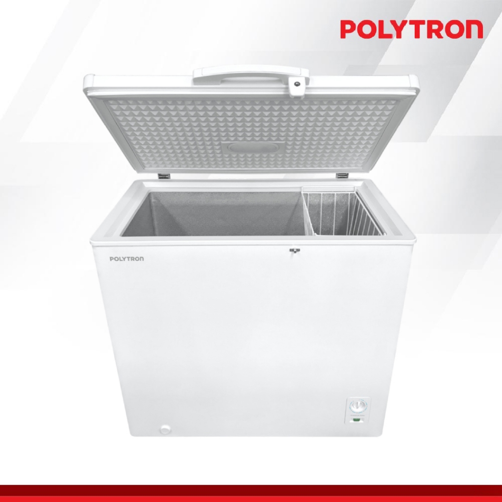 Jual POLYTRON FREEZER BOX CHEST FREEZER POLYTRON PCF 218 200 LITER ...