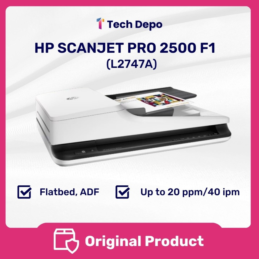 Jual HP ScanJet Pro 2500 f1 Flatbed Scanner (L2747A) | Shopee Indonesia