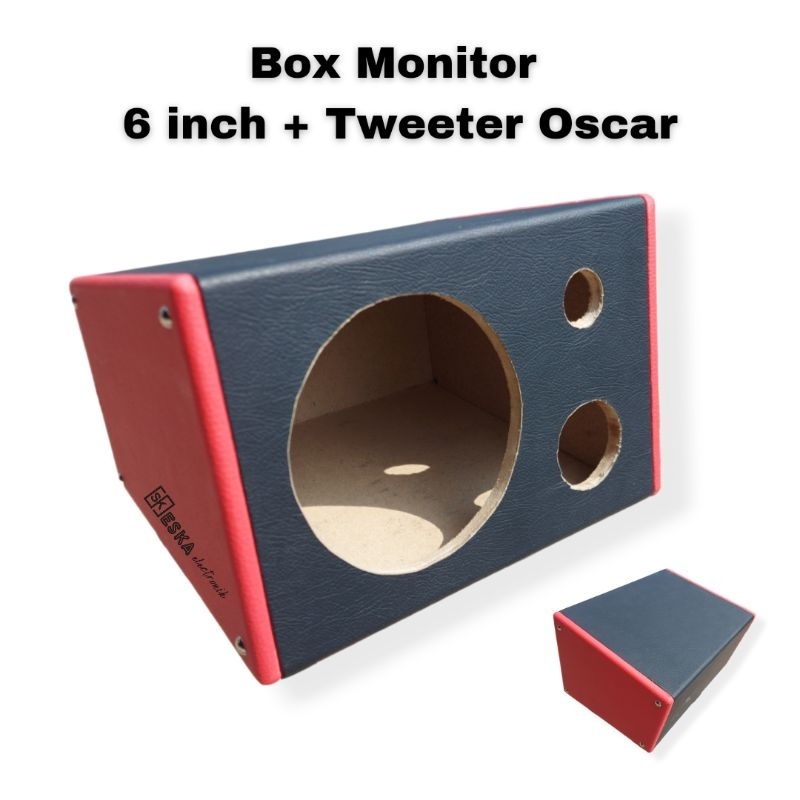 Jual Box Monitor 6 inch Tweeter Vinyl oscar Box speaker 6 inch | Shopee ...