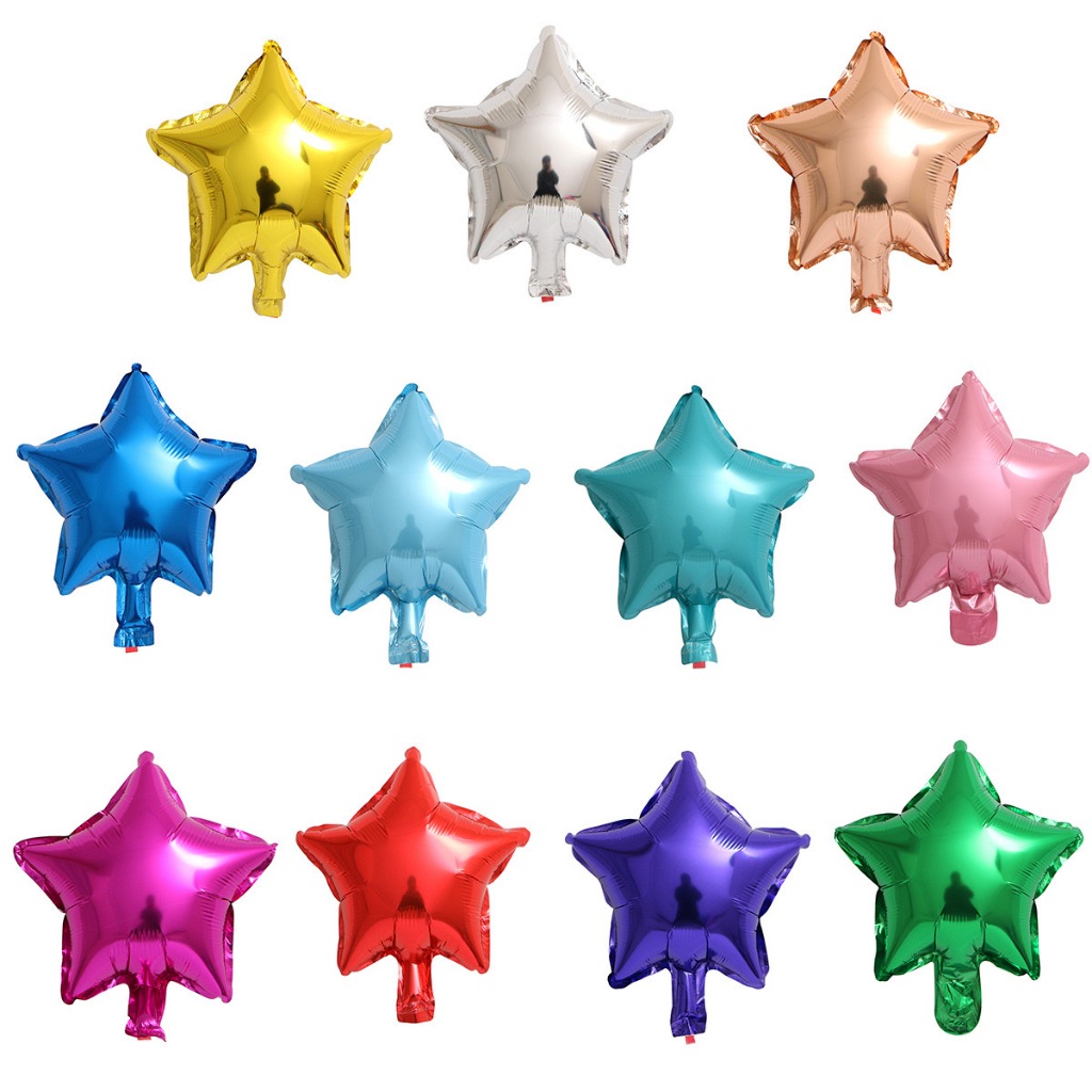 Jual Balon Bintang 10inch / Balon Foil Star 20cm | Shopee Indonesia