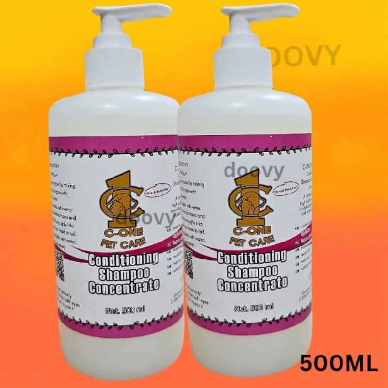 Jual SHAMPOO C-ONE PET CARE CONDITIONING SHAMPOO CONCENTRATE 500ML ...