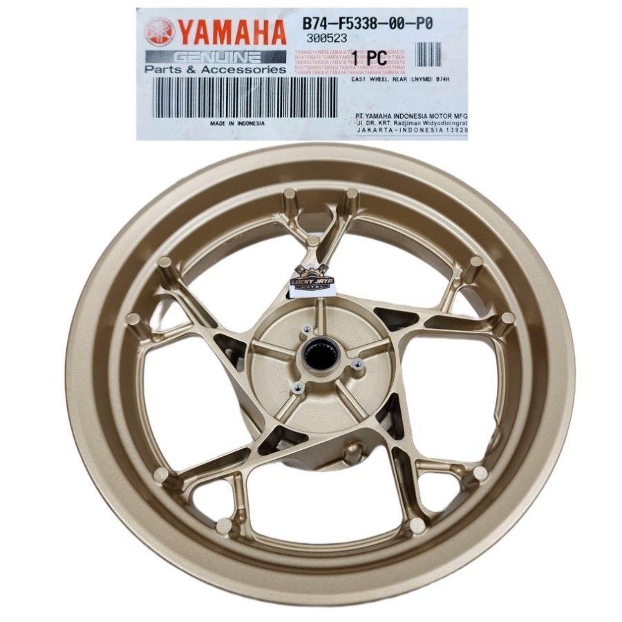 Jual Cast Wheel Rear Velg Vleg pelek racing Belakang Xmax 250 Xmax250 ...