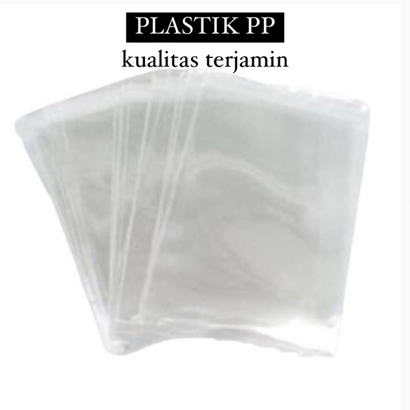 Jual PLASTIK PP / PLASTIK PP BENING TIPIS PLASTIK KACA BENING SNACK/PLASTIK KERUPUK/PLASTIK KUE ...
