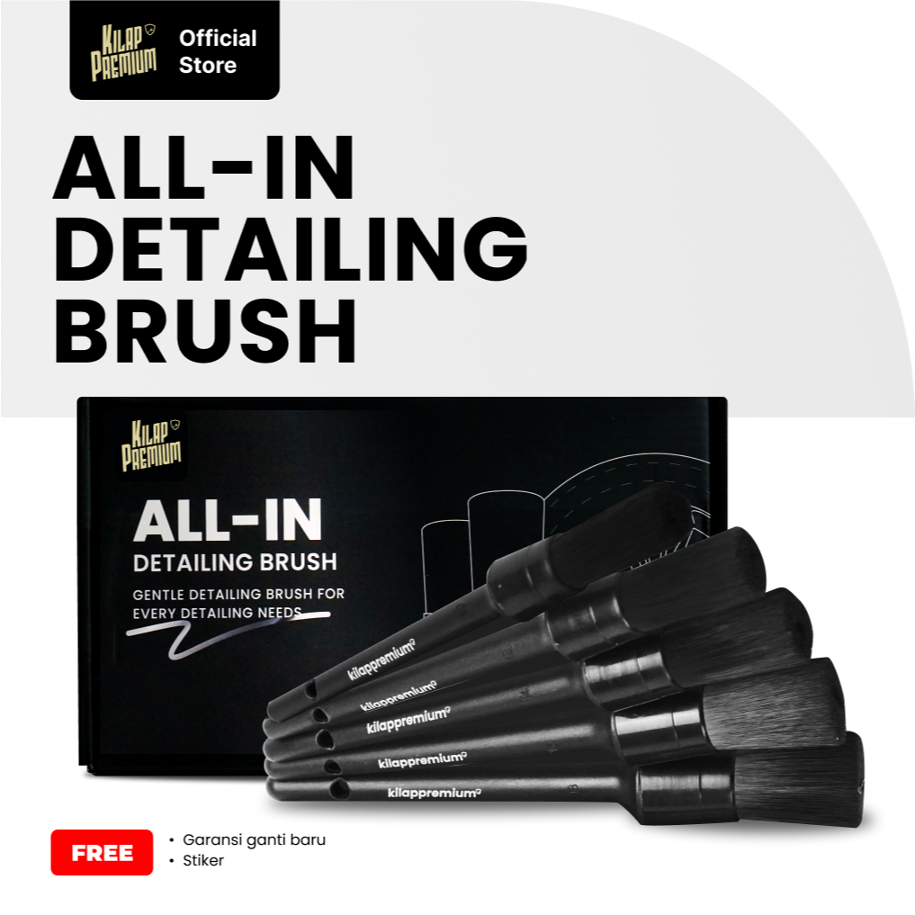 Jual Kilap Premium - Detailing Brush Mobil & Motor, Kuas Pembersih ...