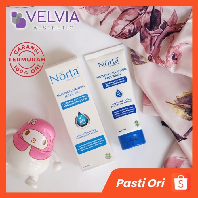 Jual Norta Moisture Cleansing Face Wash 80mL | Shopee Indonesia