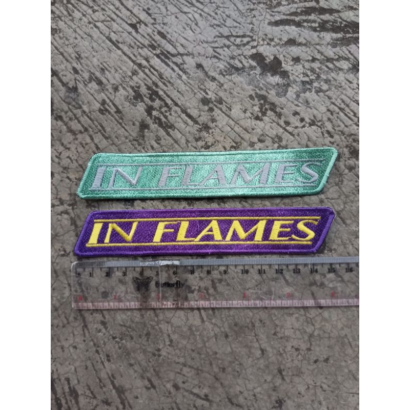 Jual patch in flames strip | Shopee Indonesia