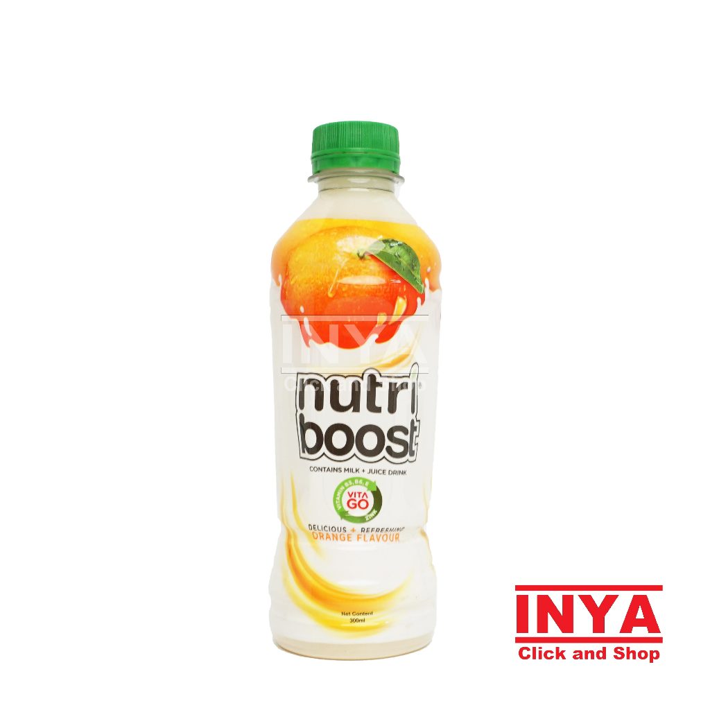 Jual Nutri Boost Orange Flavour 300ml - Minuman Rasa Jeruk - Soft drink ...